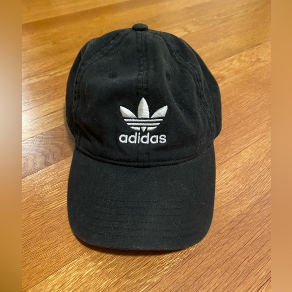 adidas Originals | Accessories | Black Adidas Dad Hat | Poshmark